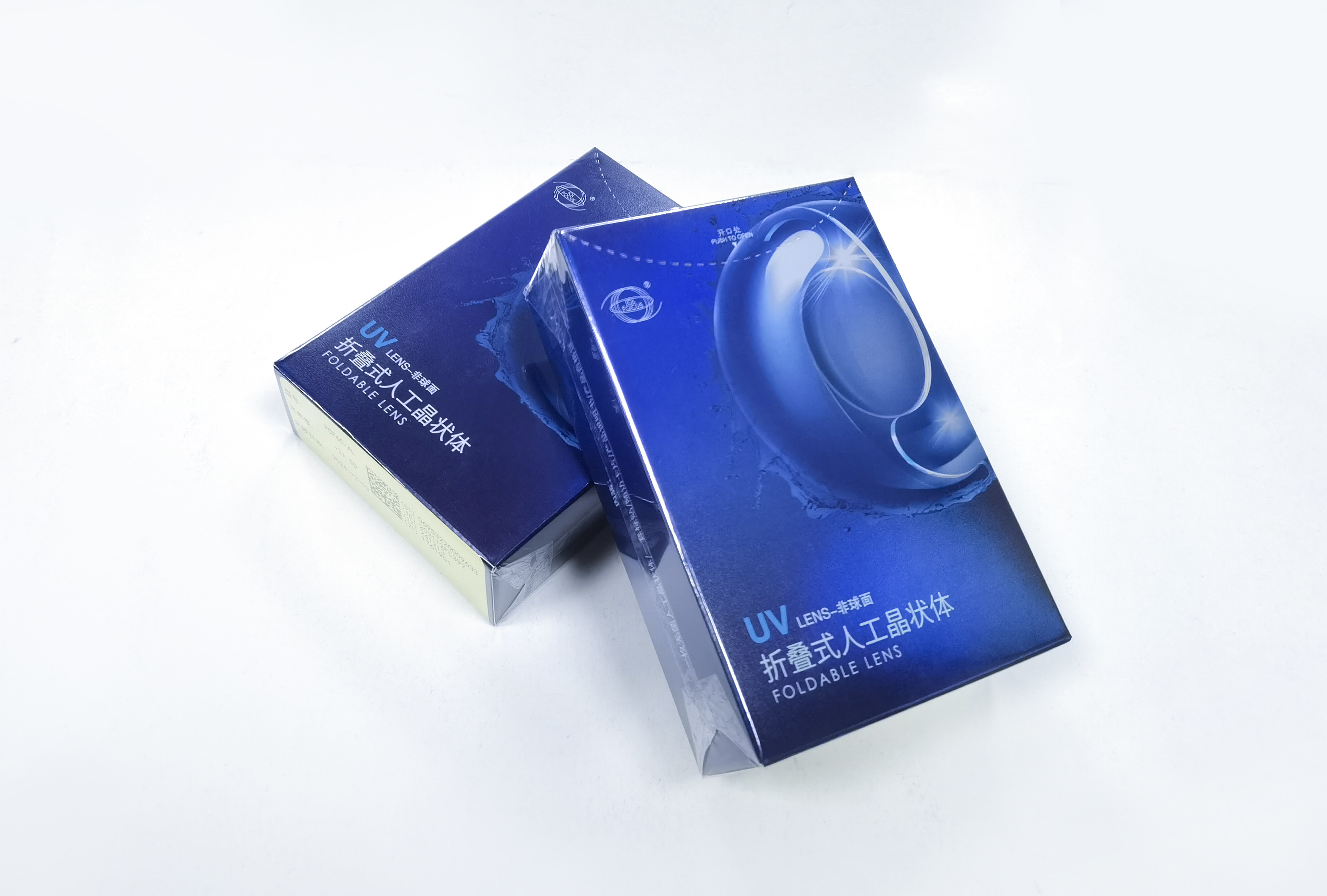 High-Order Aspheric Foldable IOL Intraocular Lens 12.75mm Overall Length