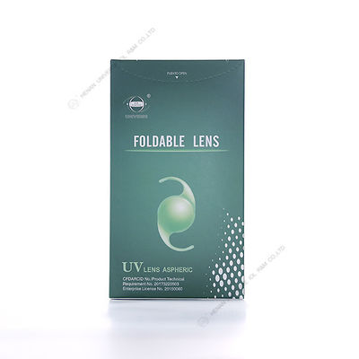 6mm Foldable Posterior Chamber Intraocular Lens Single Piece Spherical IOL